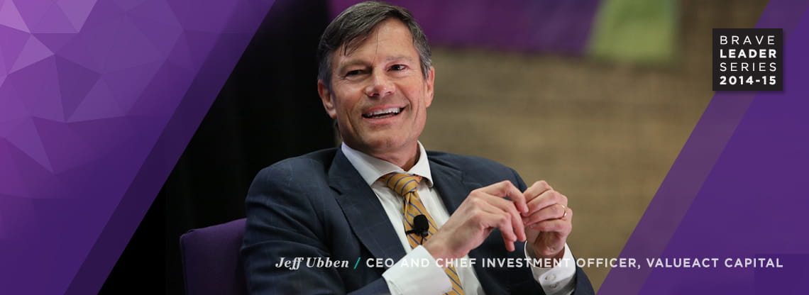 Jeff Ubben | Brave Leader Series | Kellogg School of Management