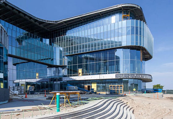 Global Hub nears completion